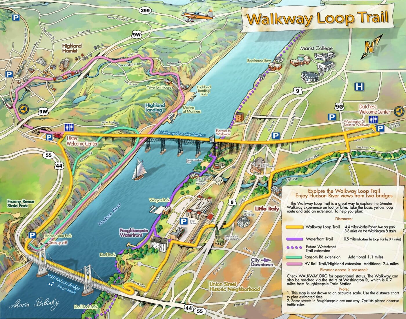 Walkway Loop Trail - Scenic Hudson
