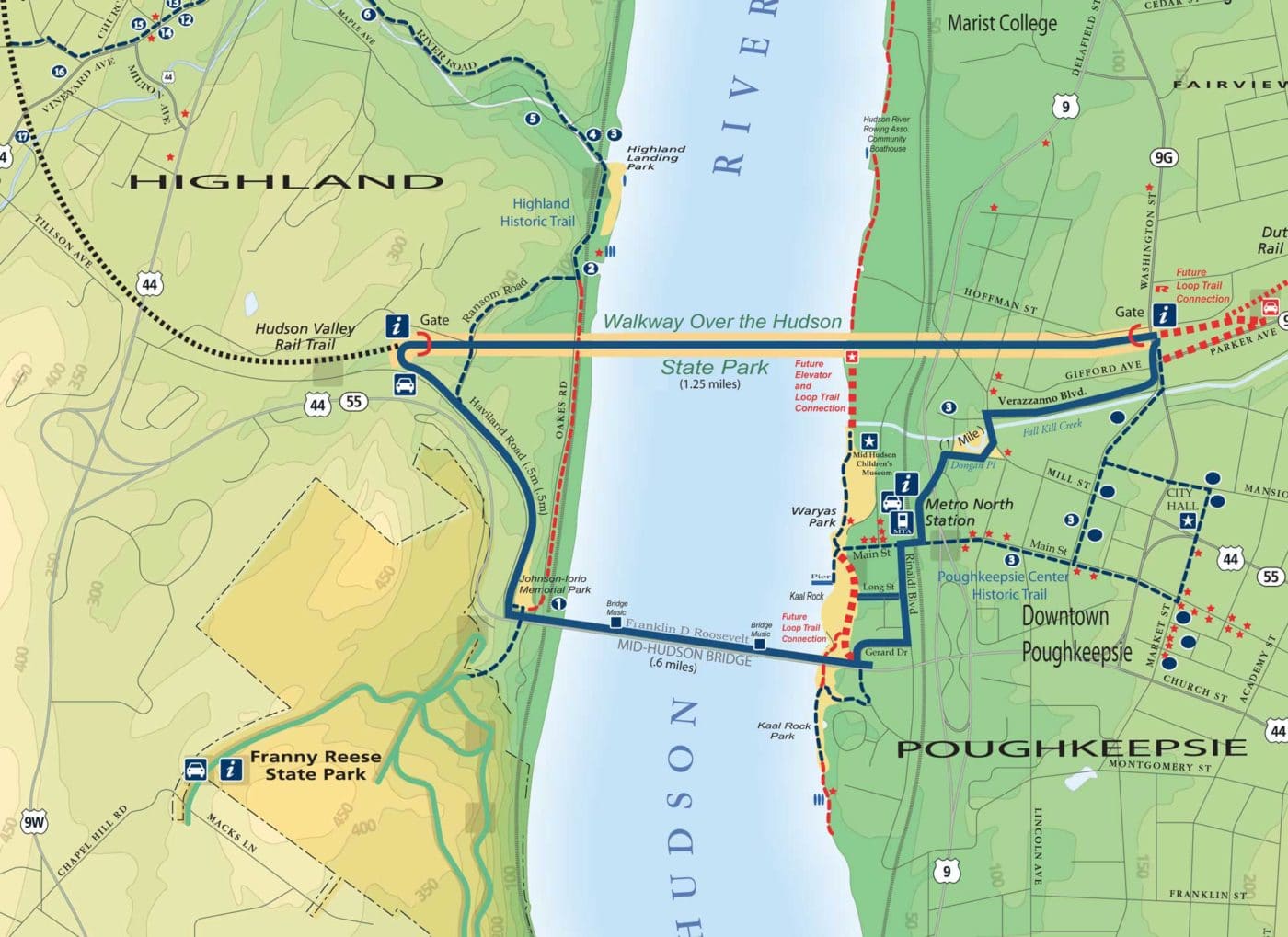 Walkway Loop Trail - Scenic Hudson