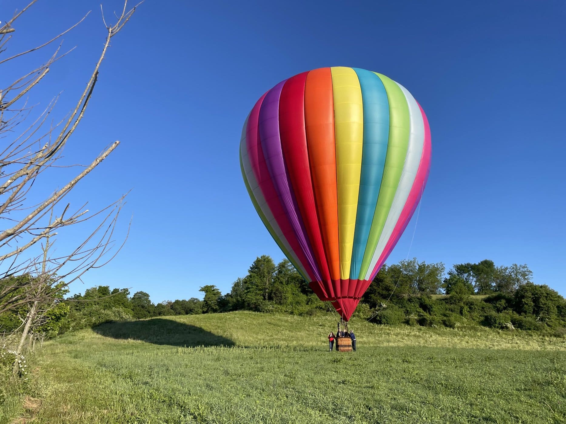 Chasing the Rainbow Skies Open Up to Hot Air Balloon Volunteer Crews Scenic Hudson
